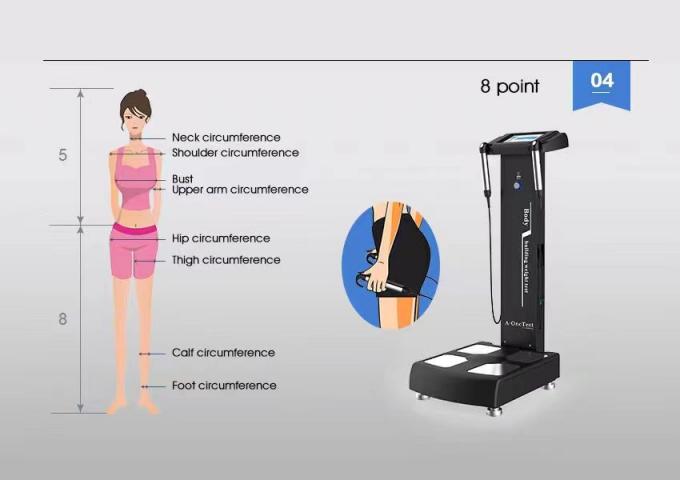 3D Measure BMI Scale Machine , Body Composition Analyzer Machine