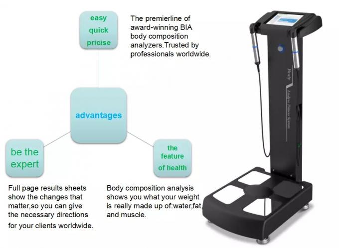 Vertical body scan analyzer BMI Body Mass Index Weighing Machine