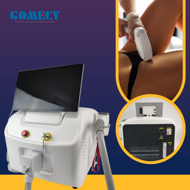 2 in 1 808nm Diode Laser Device with Scalp and Skin Analysis Function ...