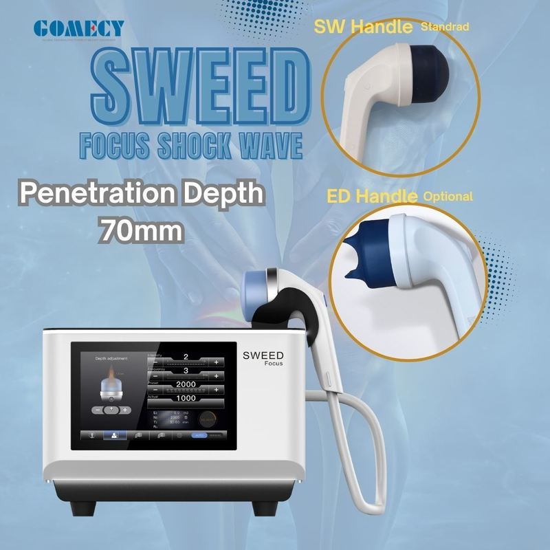 Focused Shock Wave Focus Shockwave Therapy Machine EMFOCUS Piezo ESWT ...