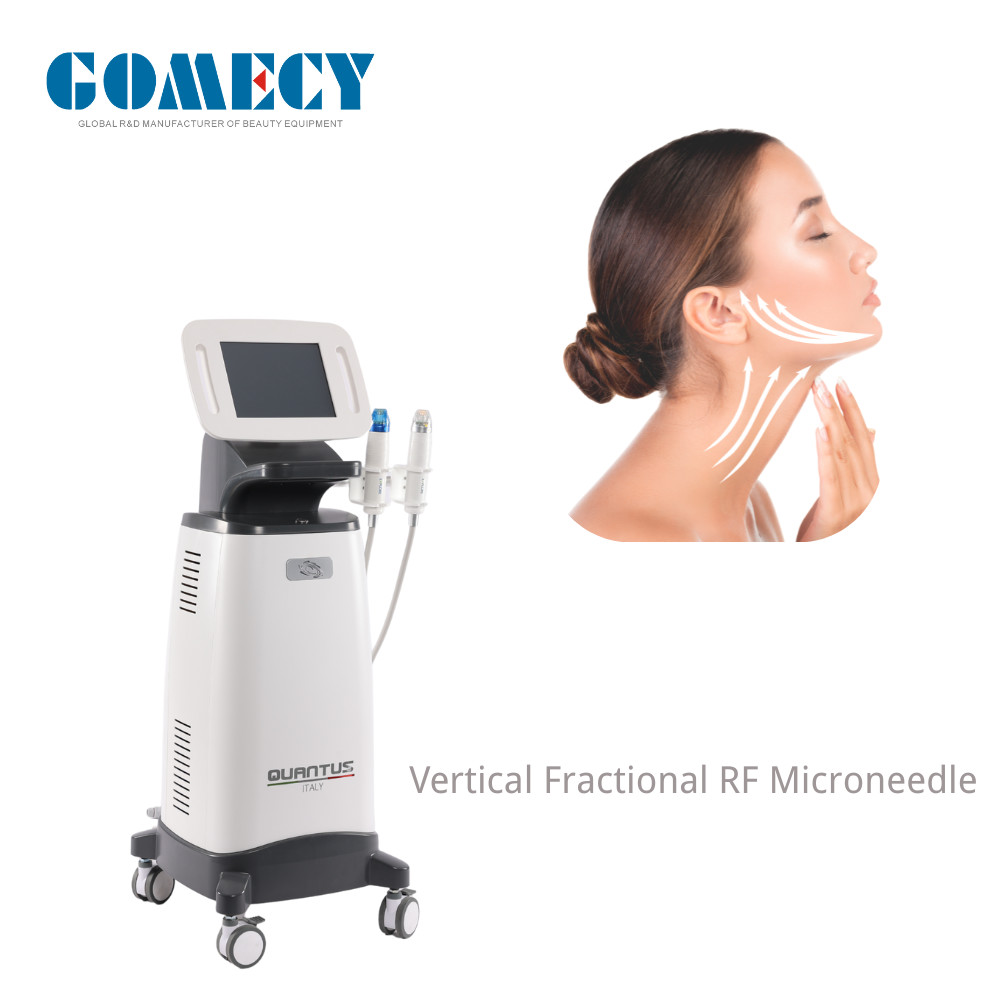 Gold RF Microneedle-Machine Vertical Fractional RF Microneedle Face and ...