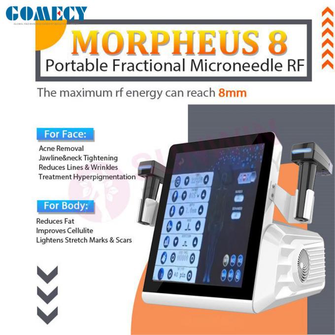 Vertical 2 In 1 Skin Tightening Morpheus 8 Machine / Morpheus ...